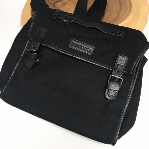 Pendleton | Bags | Pendleton Wool Leather Messenger Bag | Poshmark